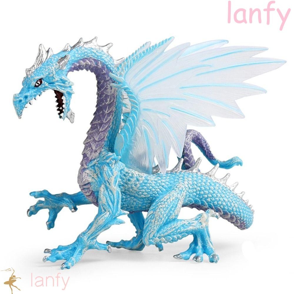 LANFY Myth Dragon Figures, Ice Flying Dragon Fire Bullfighting ...