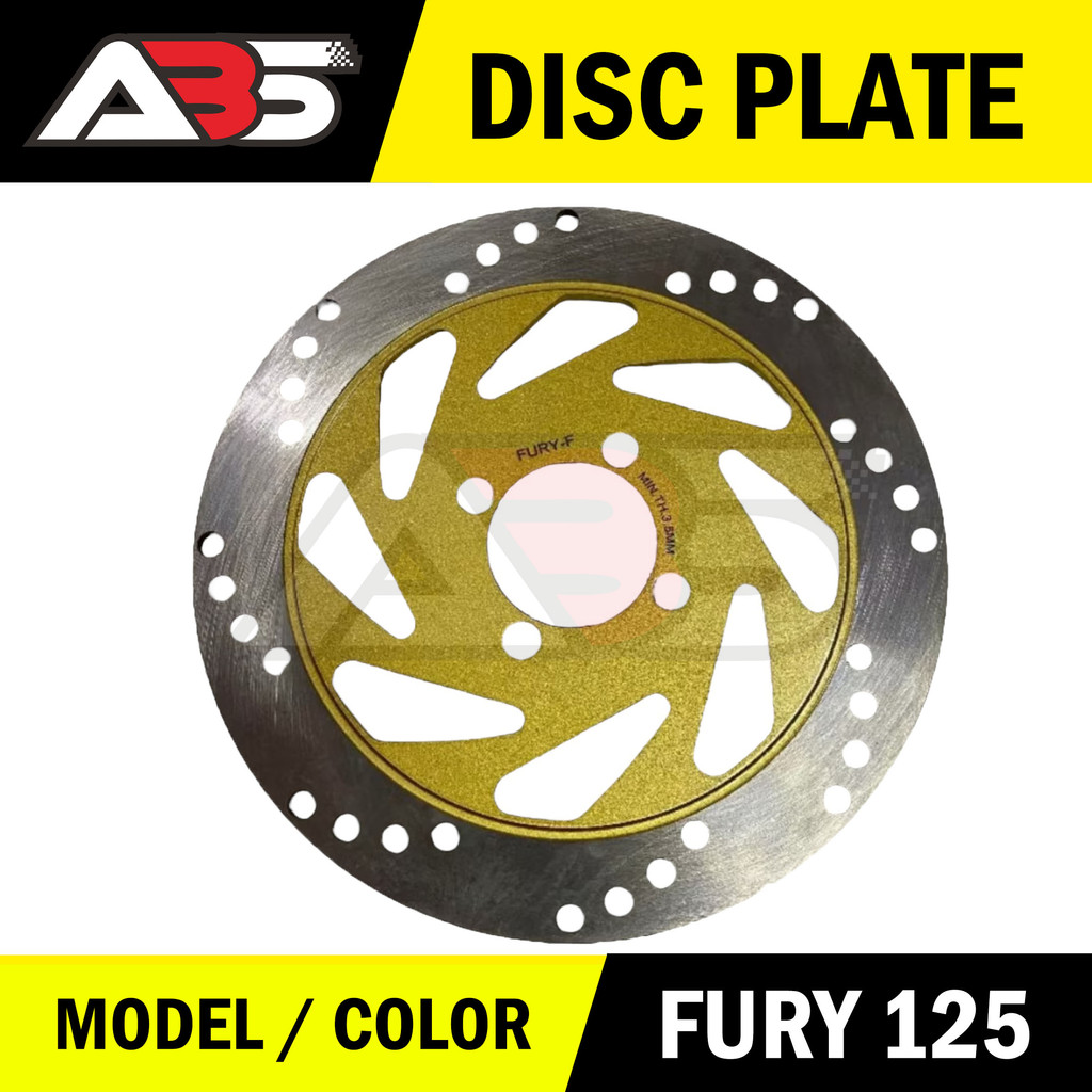 Motorcycle STOCK Disc Plate For fury 125 220mm Front | Shopee Philippines