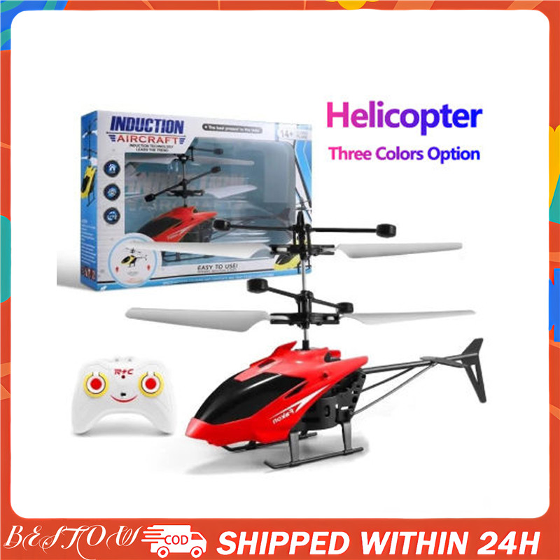 Helicopter Remote Control Airplanes Toys For Kids Infrared Sensor ...