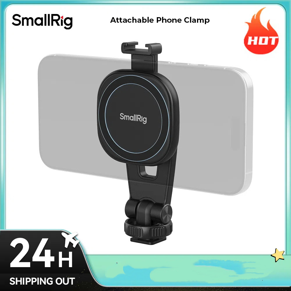 SmallRig Magnetic Phone Holder AC-10 Attachable Phone Clamp with Cold ...