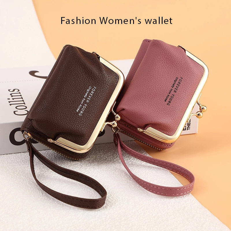 YOYO Korean Leather Cute Woman Wallet University Students Card Holder ...