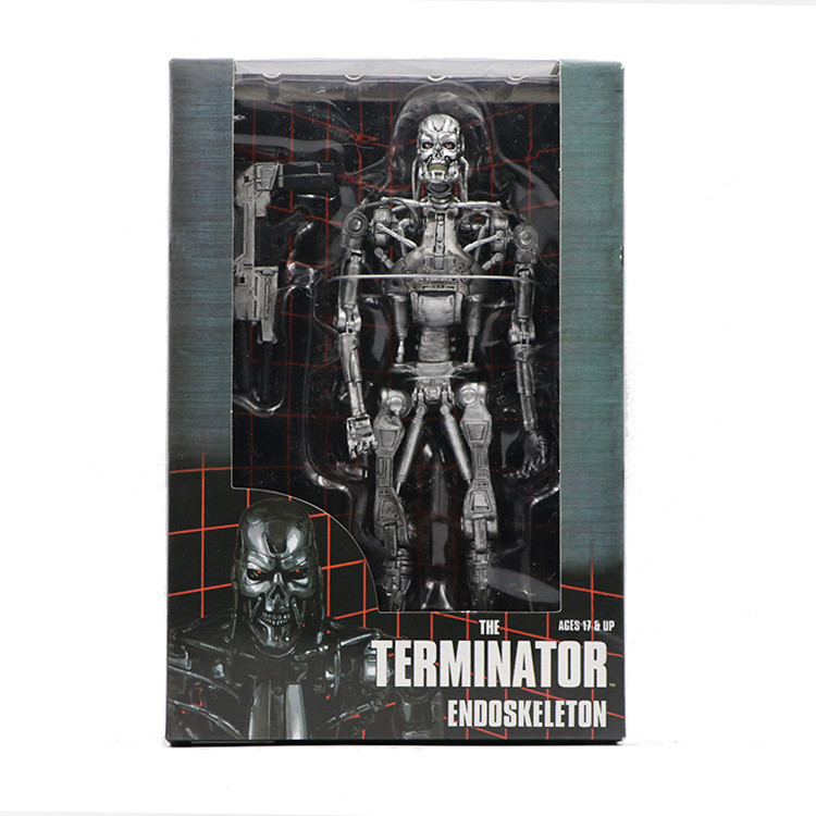 NECA Movie Model Terminator Series T-800 Card/Box Version 7-Joint ...