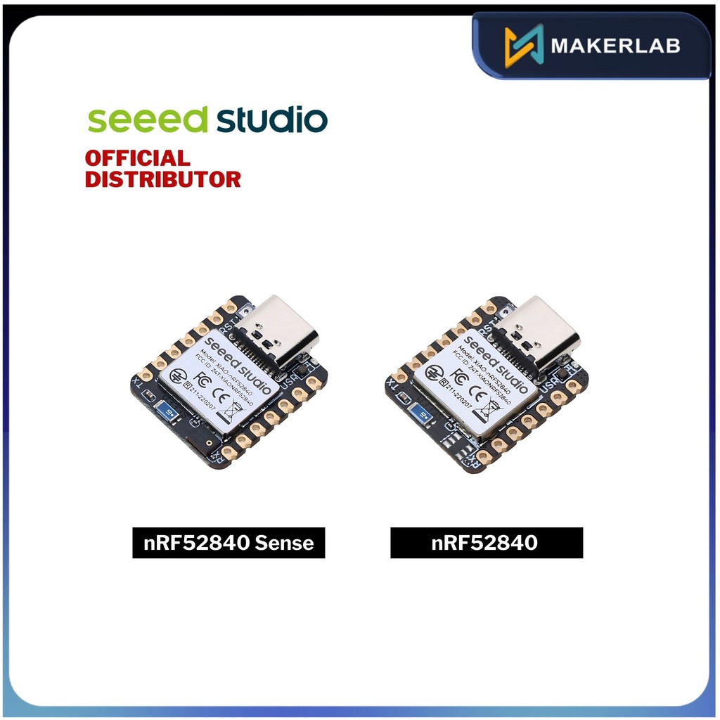 Seeed Studio XIAO nRF52840, Supports Arduino/CircuitPython, Bluetooth 5.0 NFC w/ Onboard Antenna ...