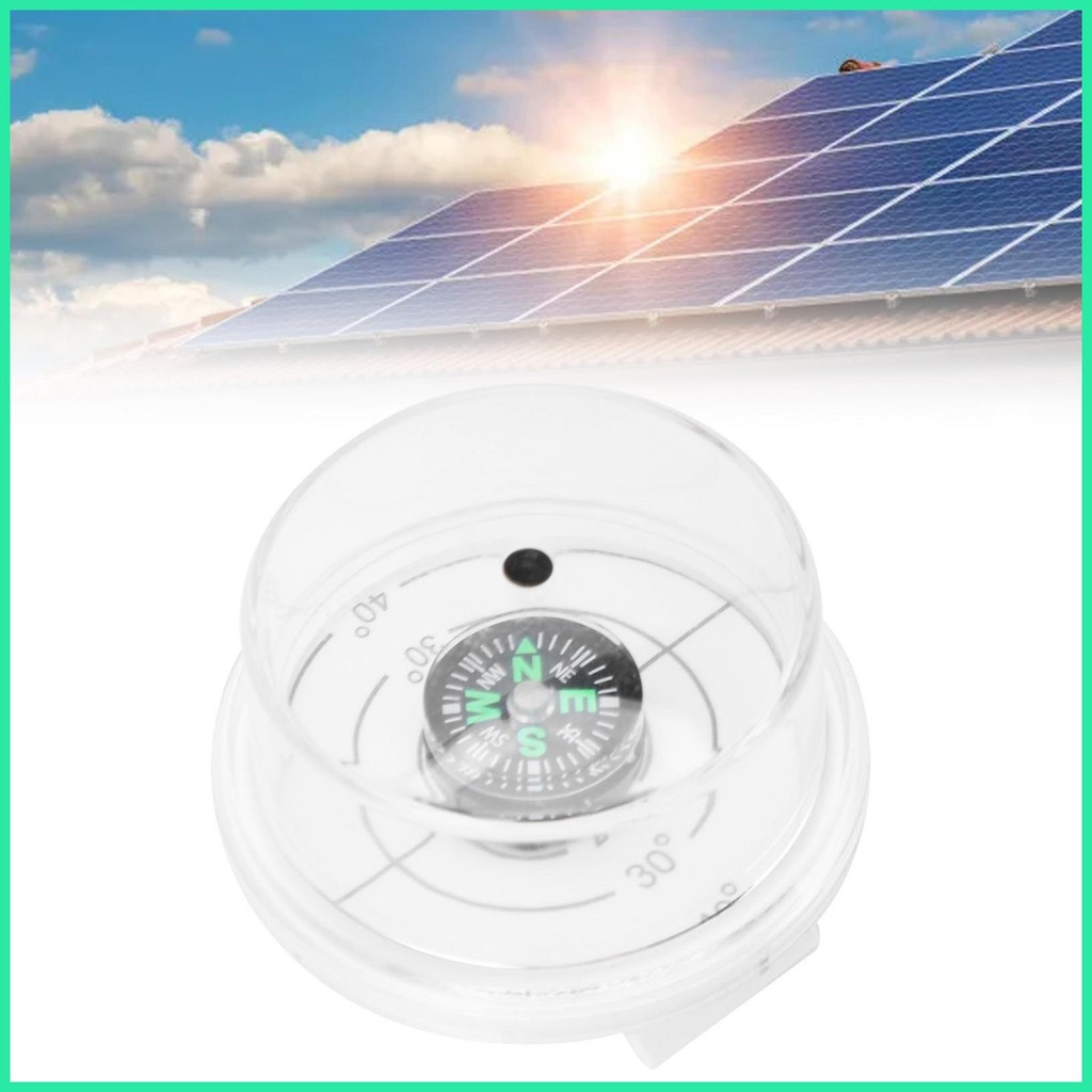 Solar Panel Tracker UV-Resistant Outdoor Solar Angle Meter with Compass ...