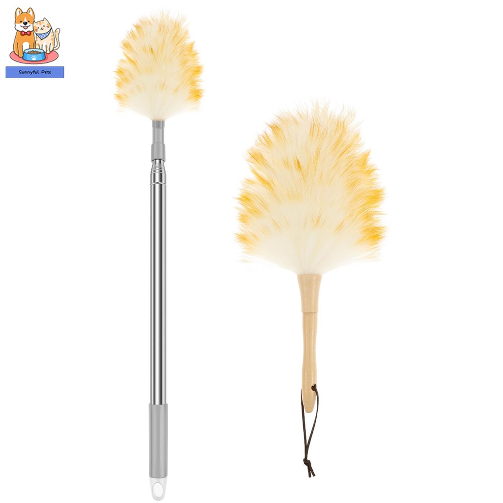 2Pcs Table Cleaning Faux Lambswool Duster Reusable Sofa Cleaning ...