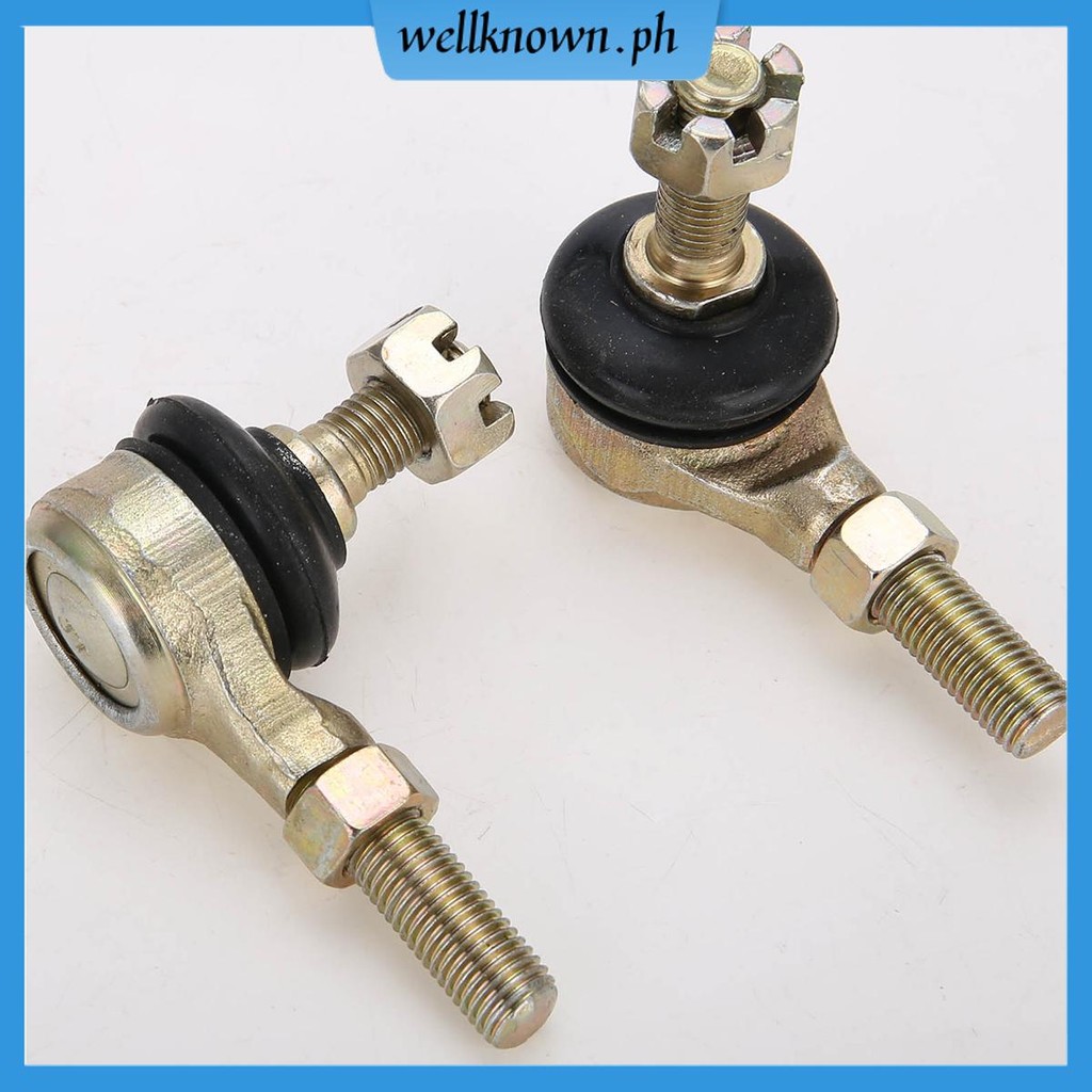 M10 Tie Rod End 10mm Top & Side Thread Left and Right Hand Tie Rod Ball Joint for ATV ...