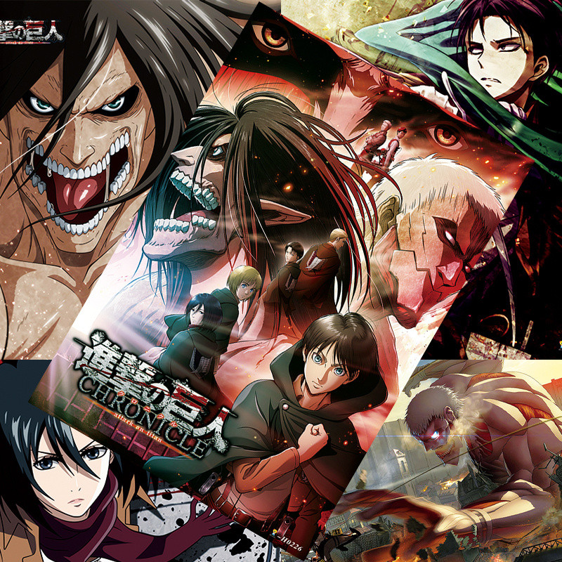 Anime Badge Attack on Titan Badge Attack on Titan Poster Allen Yegel ...