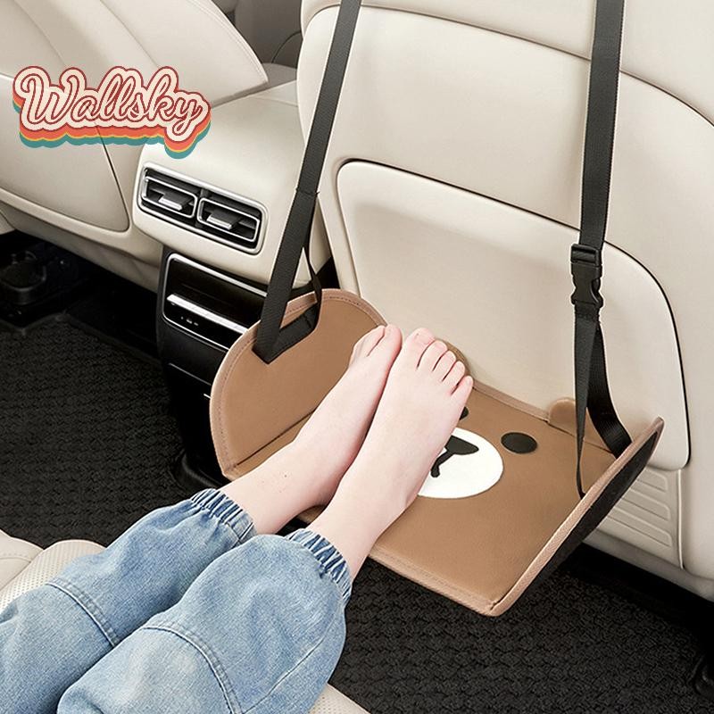 Wallsky> Car Travel Rest Foot Pad Portable Foot Hammock Long Flight ...