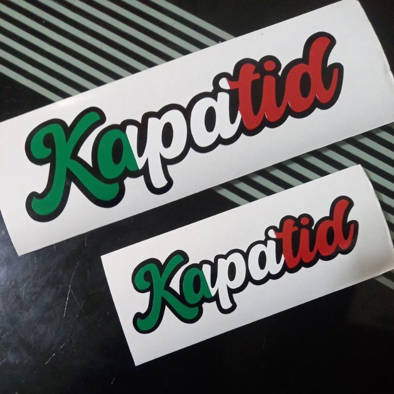 INC STICKER Kapatid gloss vinyl cut for any vehicles waterproof TCP2023 ...