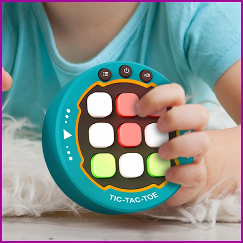 Handheld Puzzle Game Table Brainteaser Games 3 in A Row Table Top Game ...