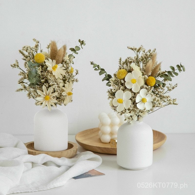 Simple ins Flower Arrangement Ornaments diy Xu Mei Rose Nordic Home ...