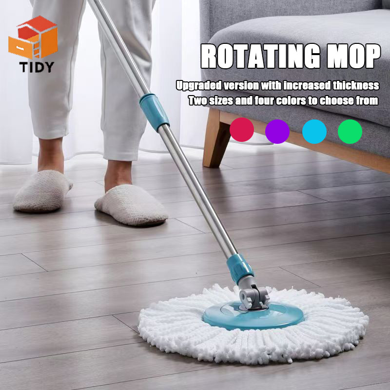 TIDY Floor Cleaning Mop With Spinner Magic Spin Tornado Mop 360 Easy ...