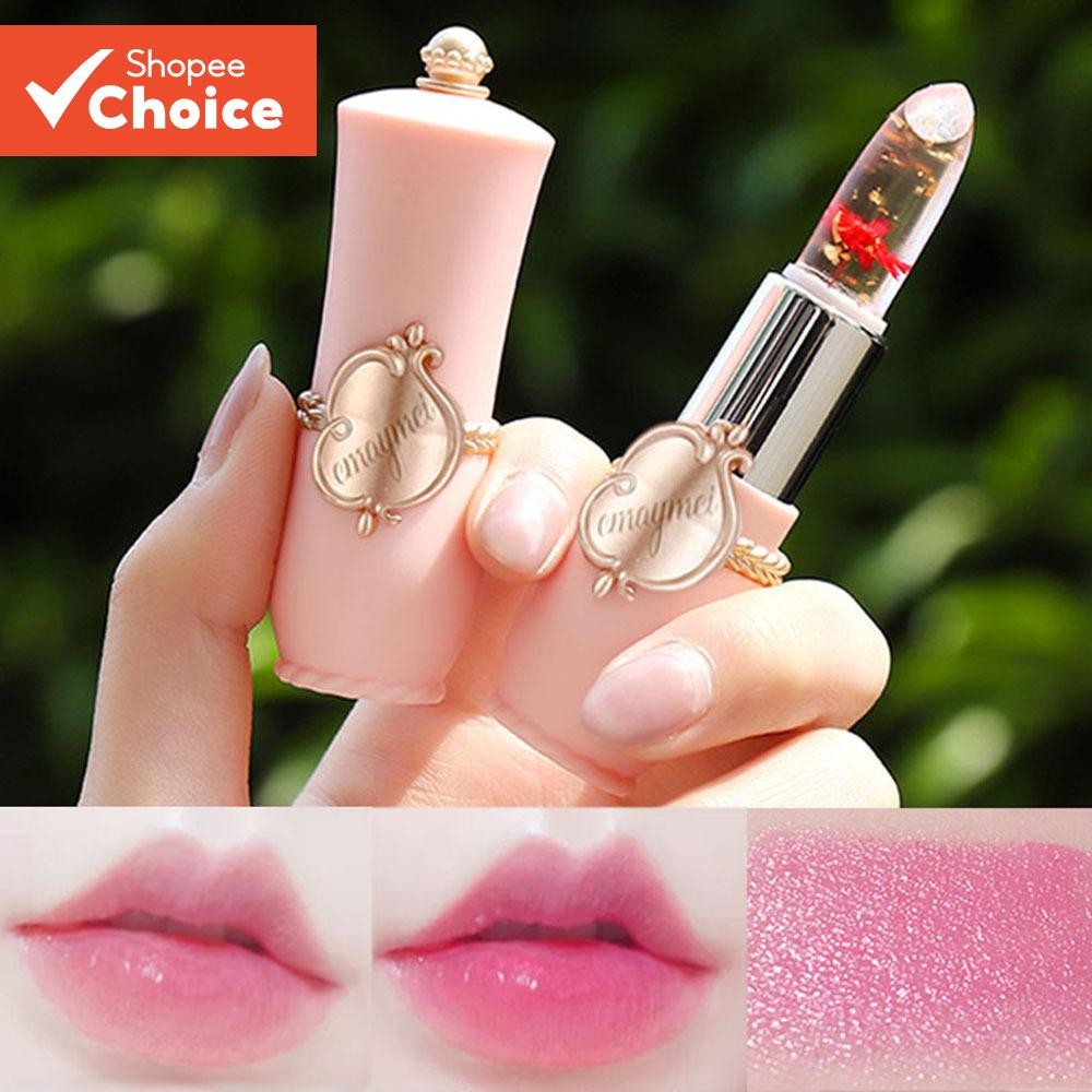Thermal Flower Lipstick, Color-Changing Moisturizing Long-Lasting ...