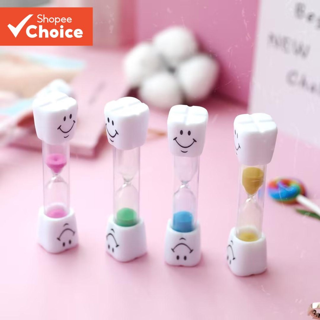 Cartoon teeth brushing timer hourglass anti-fall children's creative ...