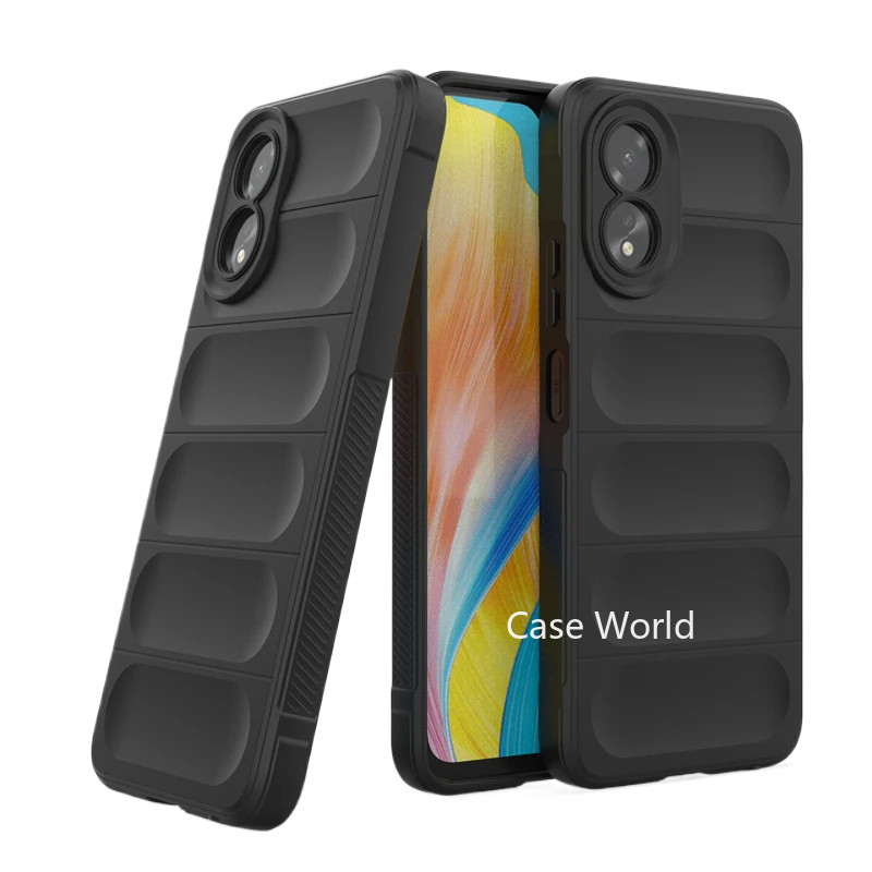 Casing For OPPO A18 4G A38 Back Cover Phone Case Liquid Silicone Anti ...