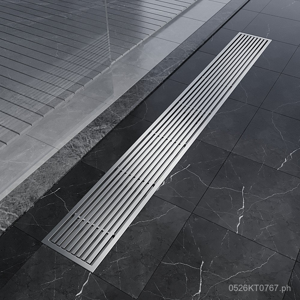 Bathroom Long Strip Type304Bathroom Shower Odor-Proof Stainless Steel ...