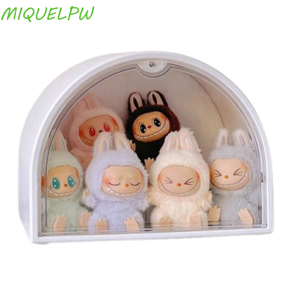 MIQUELPW Labubu Doll Storage Case, Transparent Diy Hand-made LABUBU ...