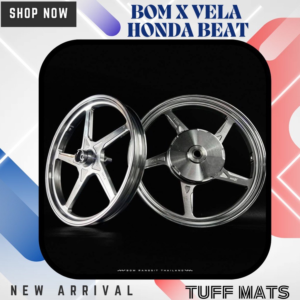 bomrangsit bom x cnc mags VELA for honda beat | Shopee Philippines