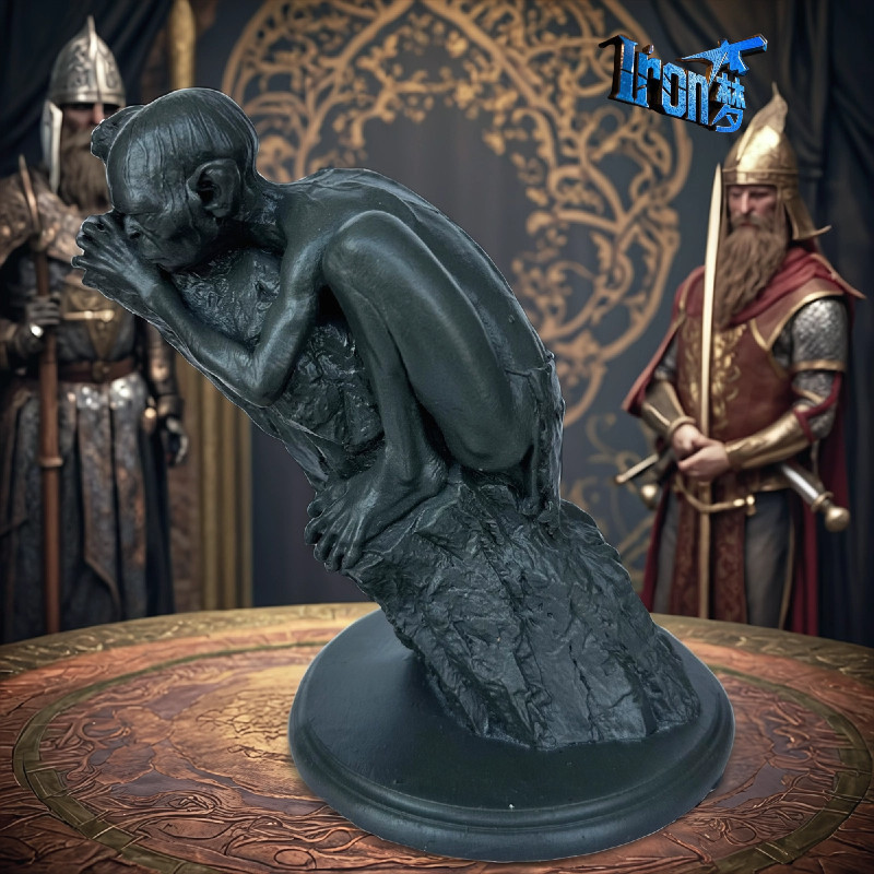 Cast Iron Art The Lord of the Rings Gollum Model Witcher Hobbit ...