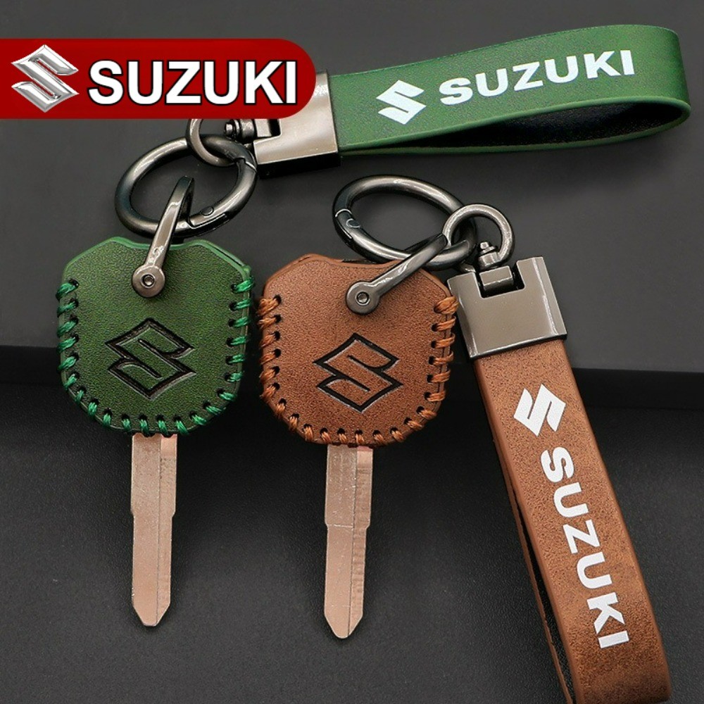 Ostrich Skin Retro Leather Scootor Motorcycle Remote Key Fob Shell Case ...