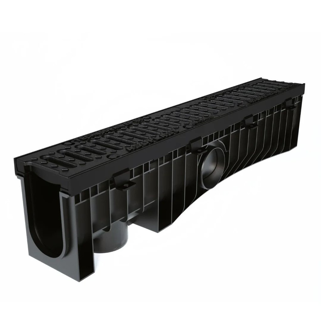 Professional equipment Made in Italy PROMAX 100 HDPE Drainage Channel ...