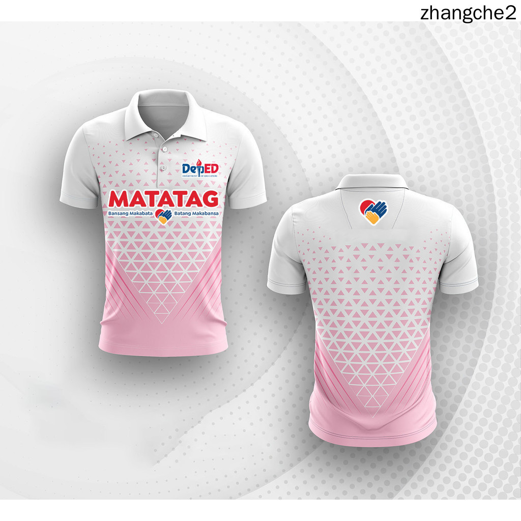 DEPED MATATAG POLO SHIRT UNIFORM FULL SUBLIMATION POLO-Shirt FOR WOMEN ...