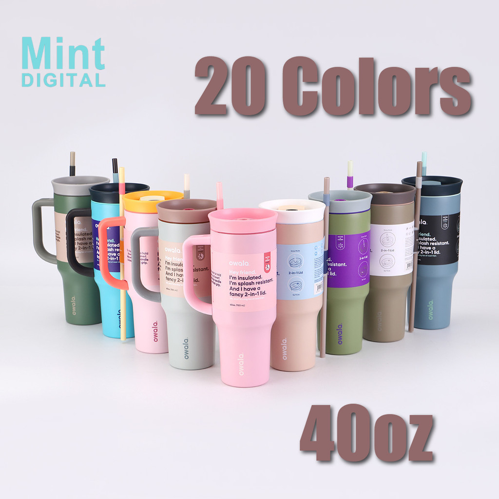 20 Colors Owala The Most Complete Color System Stainless Steel Triple ...
