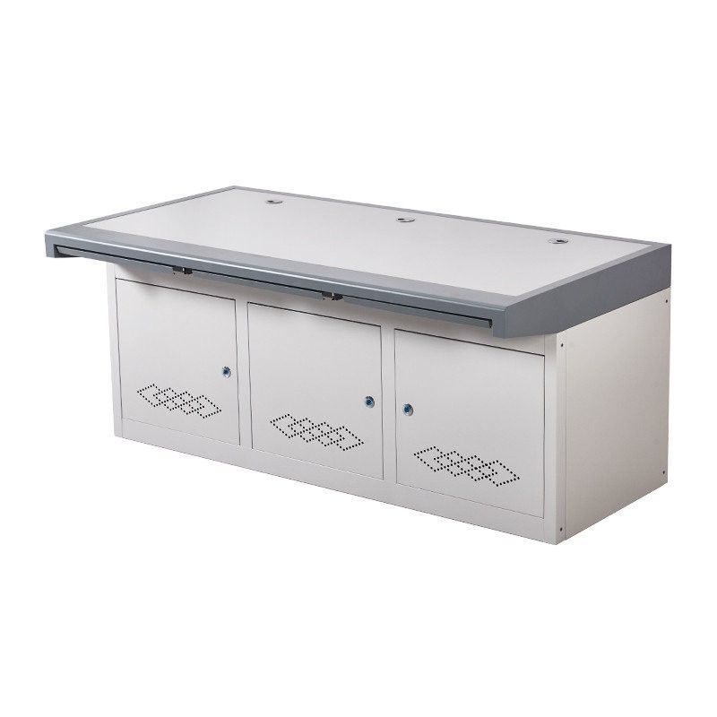 Security Dispatch Station Monitoring Room Dual Control Console Triple ...