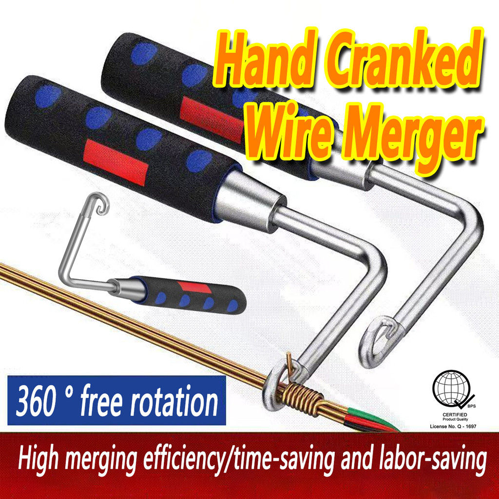 Hand Cranked Wire Merger Wiring Hook Universal Splicing Manual Winding ...