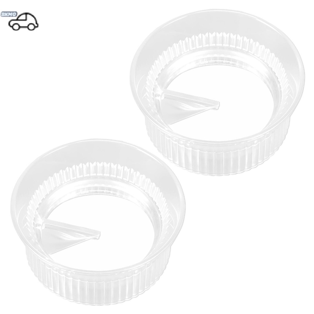 2 Pcs PC Moka Pot Dosing Funnel Reusable Mocha Pot Dosing Funnel Reduce ...