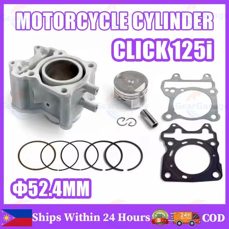 CYLINDER BLOCK SET FOR HONDA CLICK 125i STD Φ52.4MM Cylinder Block Set ...