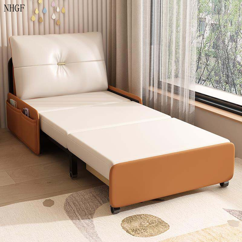 Modern Minimalist Sofa Bed Sliding Folding Living Room Balcony Multi ...