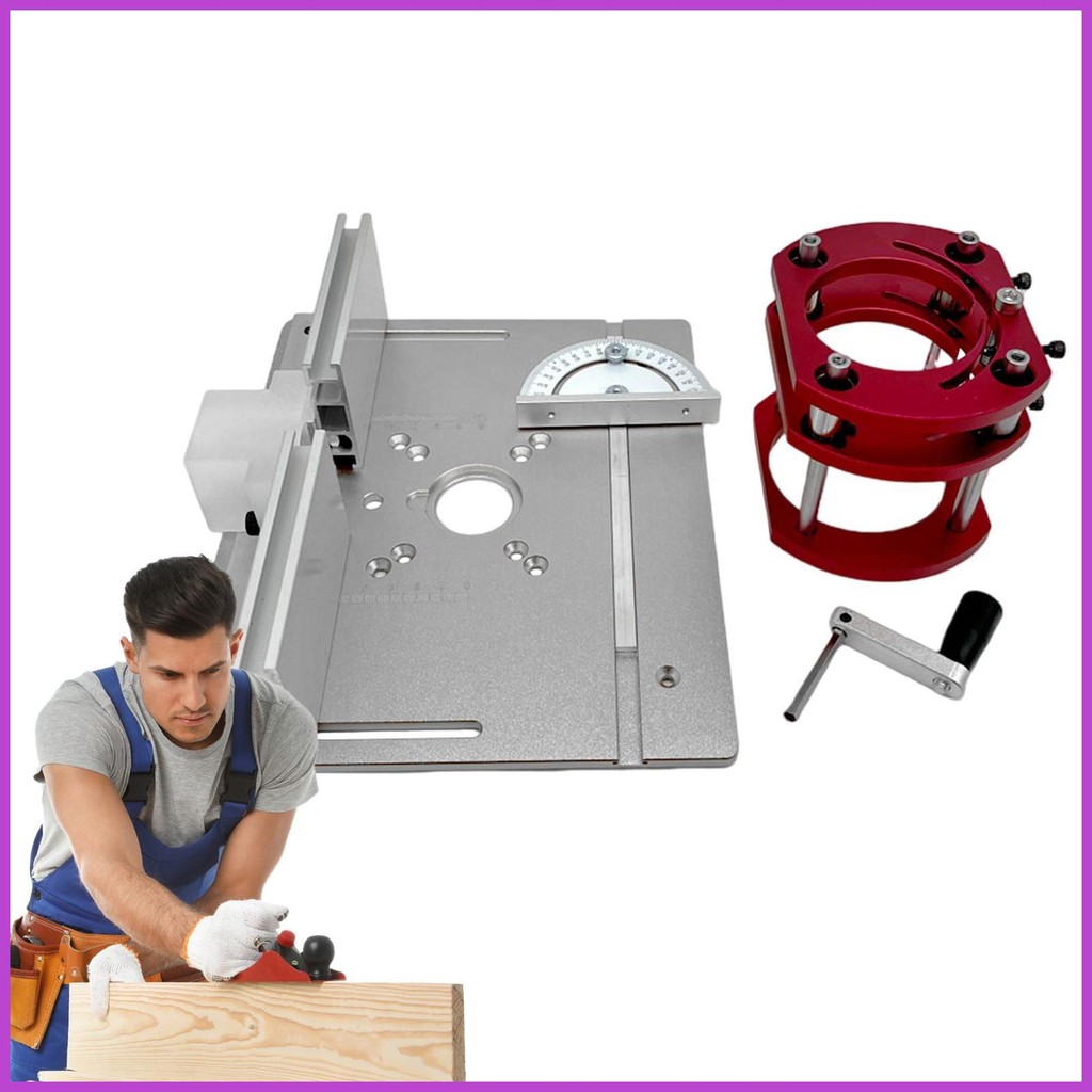 Router Lift Systems Heavy Duty Wood Router Lift System Kit Rustproof ...