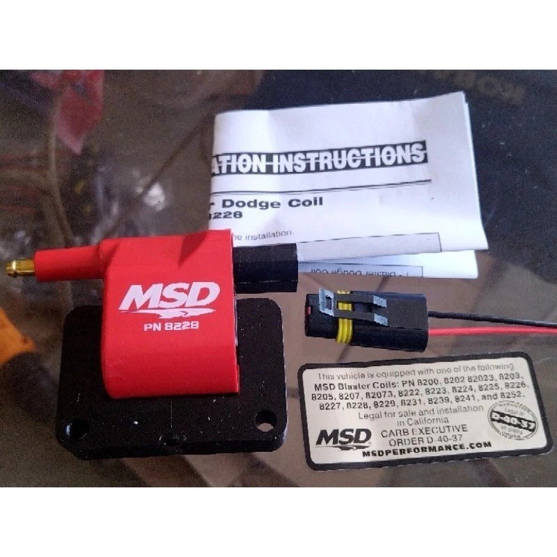 High-Performance MSD slim fit ignitioncoil universal for fi carb ...