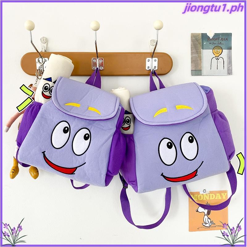 Cute Dora the Explorer Nylon Backpack Preschool Bag & Map Plush Doll ...