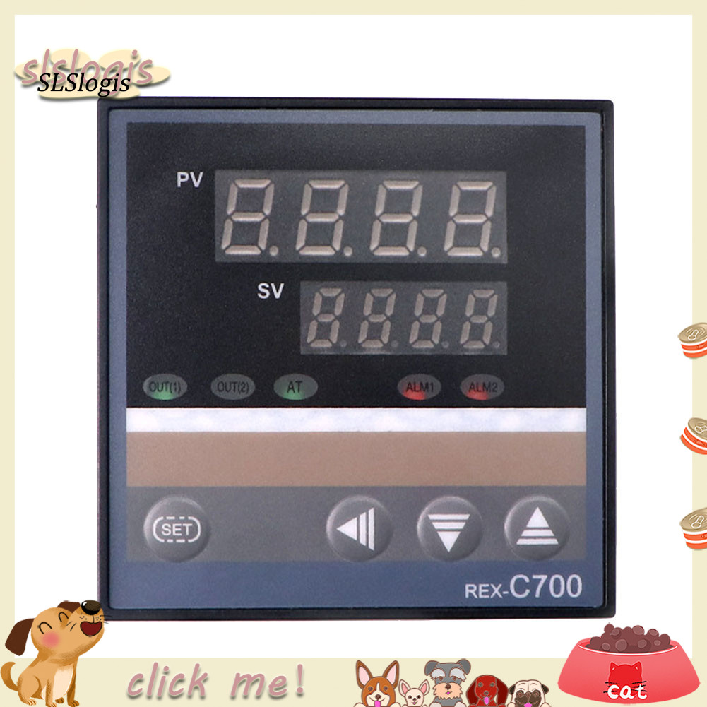 SGW_ REX-C700-M AN 220V Digital Display Smart Thermostat PID Temperature Controller | Shopee ...