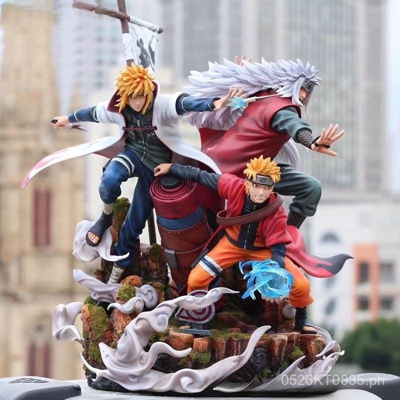 Uzumaki Naruto Figurine Fire Shadow Ninja Namikaze Minato Statue Fate ...