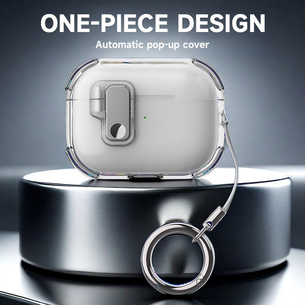 Safety Lock Cover For Charging Case AirPods 4 Clear Earphone Pro 2 3 1 ...