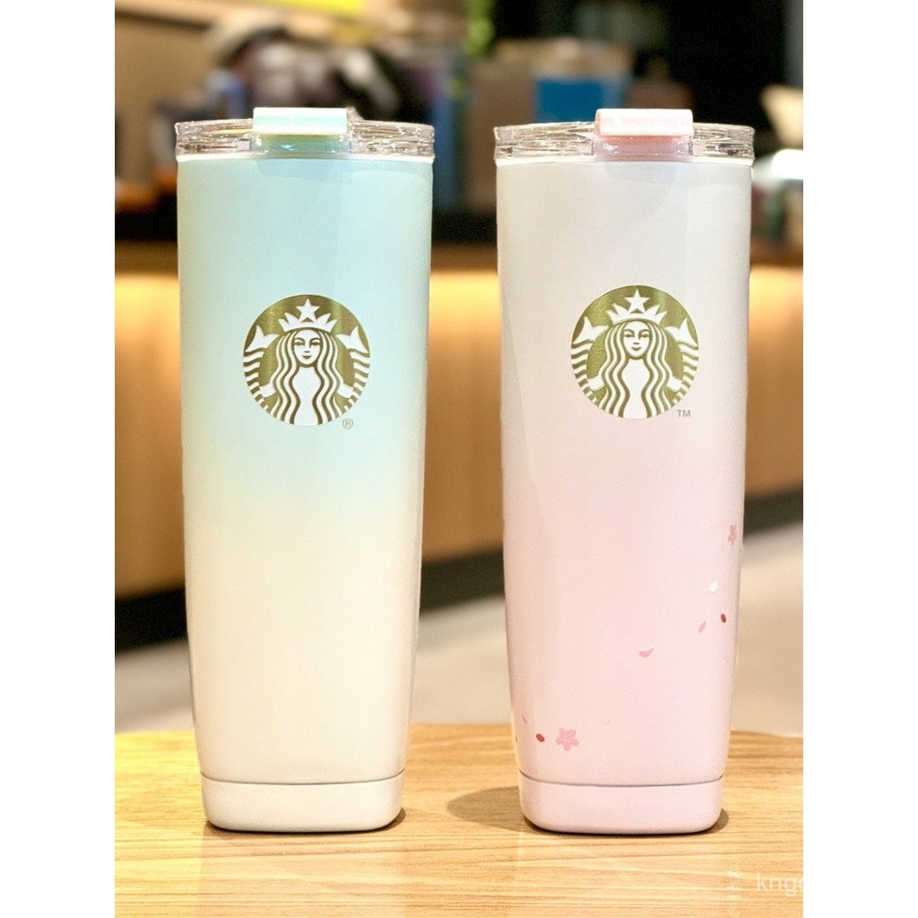 Starbucks Cup Spring Limited Peach Blossom Gradient Fresh Large ...