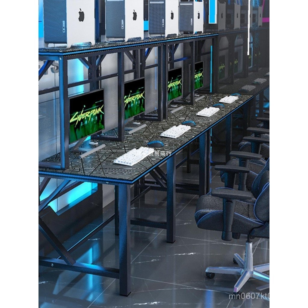 Gaming Hotel Desk Double Layer Computer Desk Desktop Computer Case Desk ...