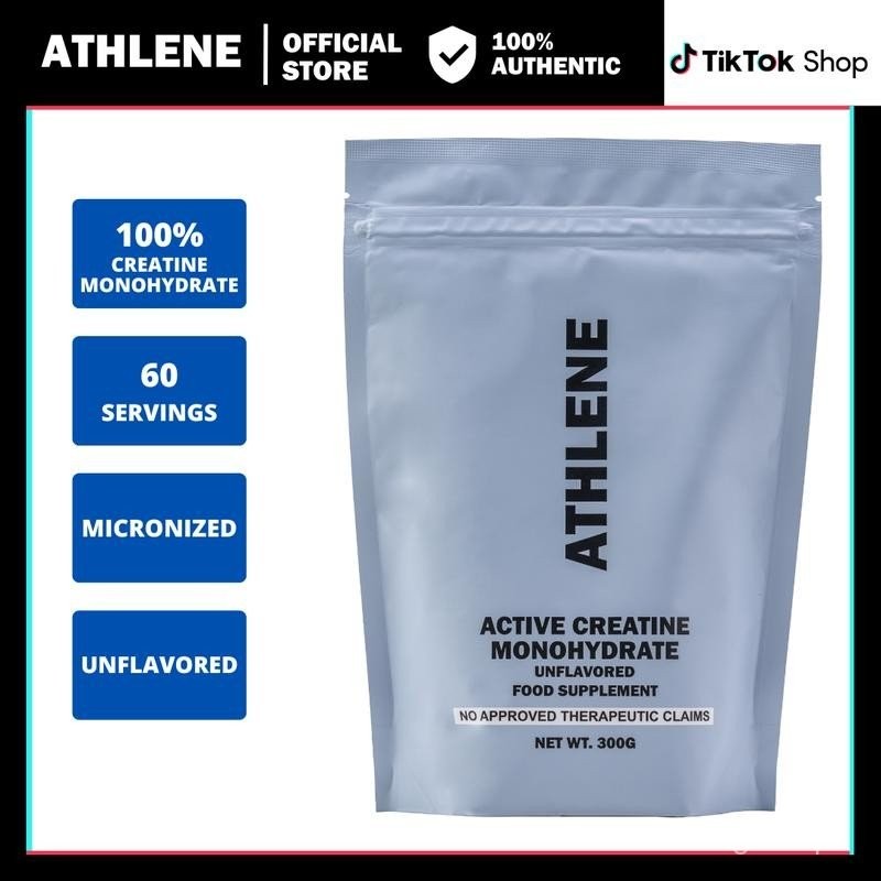 ACTIVE Creatine Monohydrate 300g 60 Servings | Shopee Philippines