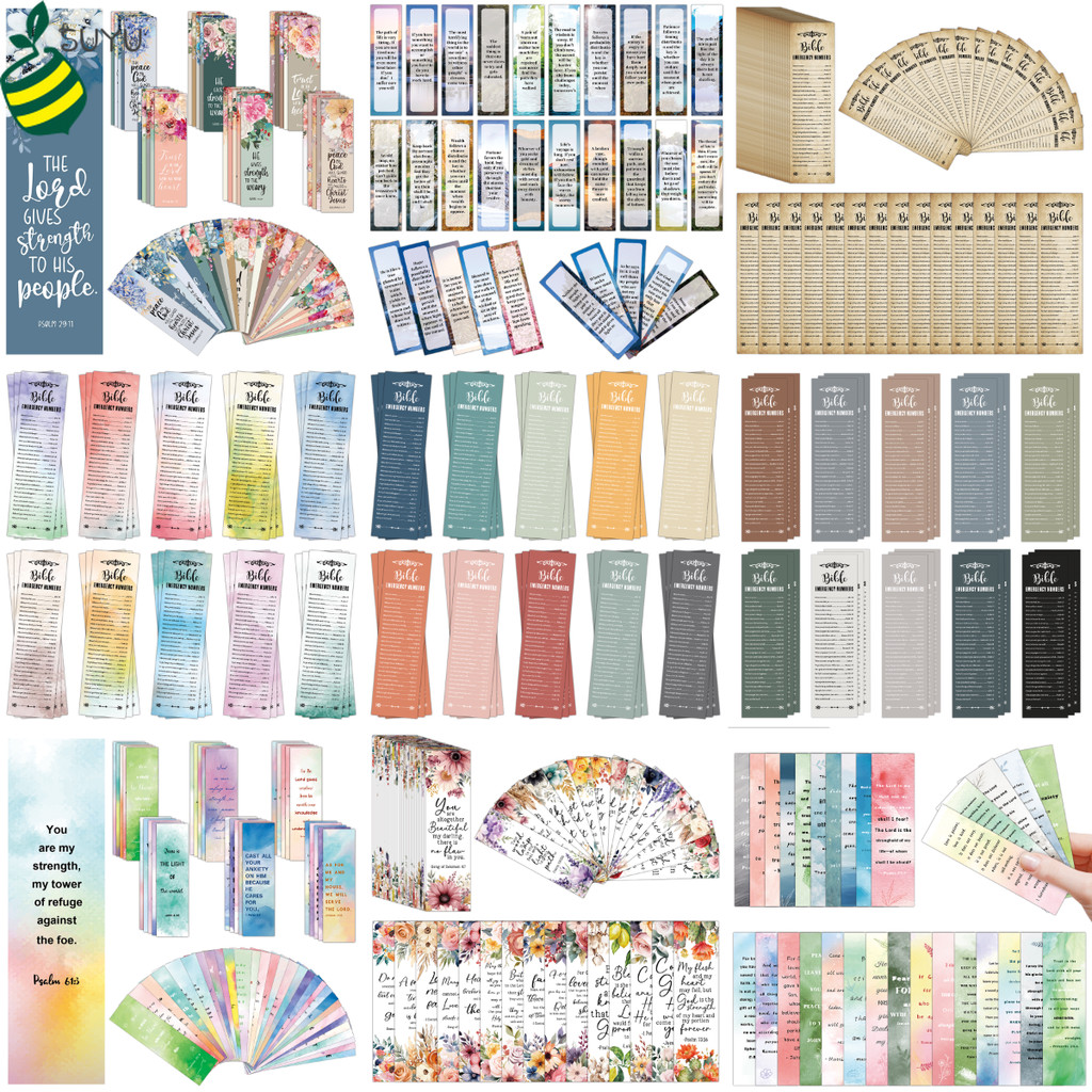 9 Style Inspirational Bible Verse Bookmarks,Christian Religious ...