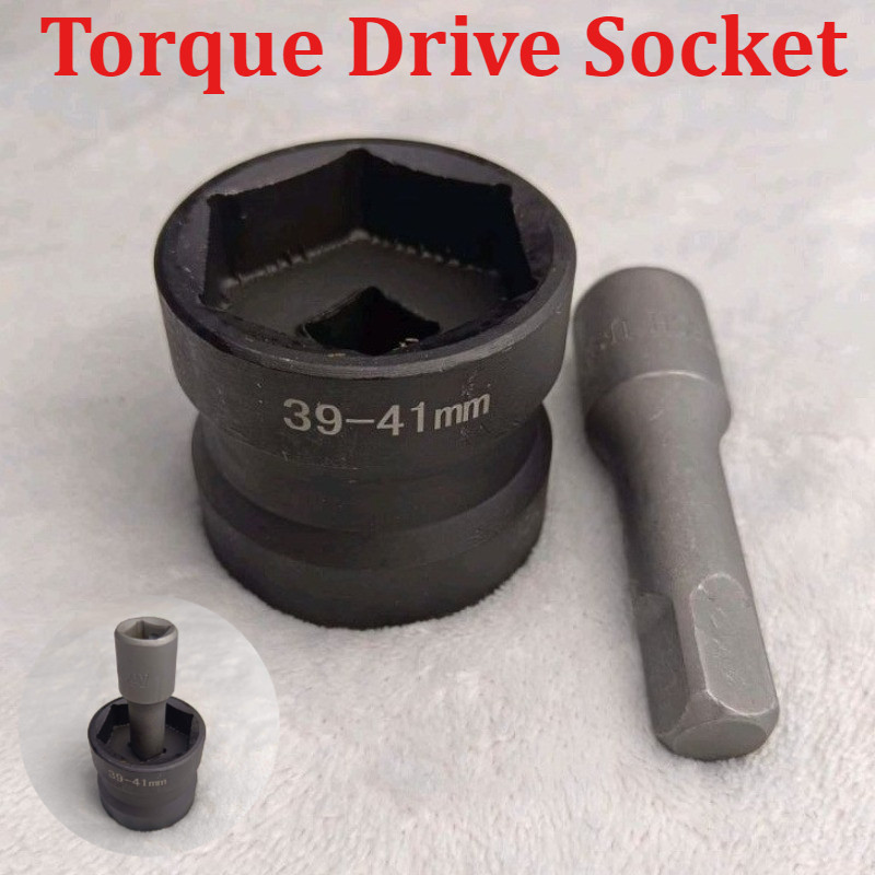 torque drive socket 39x41mm And 3 Inches Extension Set motorcycle ...
