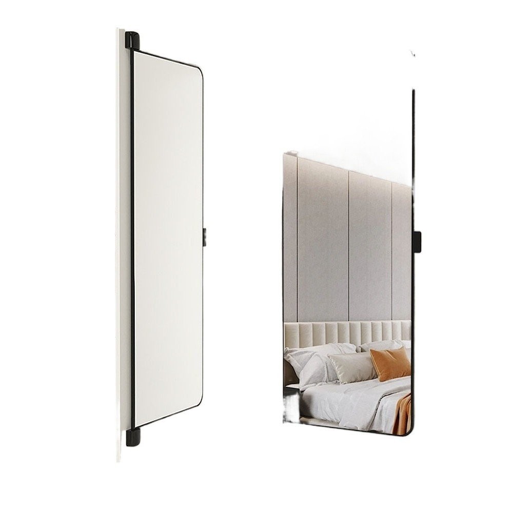 Hidden Household Full-Length Mirror with Push-Pull Mechanism A12Bedroom ...