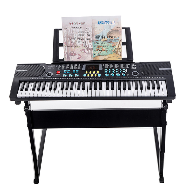 61-Key Digital Electric Adult Piano Keyboard Portable Electronic ...
