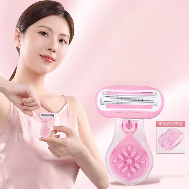 Mini Armpit Leg Face Hair Woman Trimmer Shaver Manual Shaving Women's ...