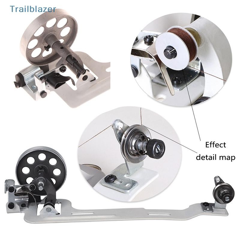 TBPH White Small Wheel Bobbin Winder For Industrial Sewing Machine ...