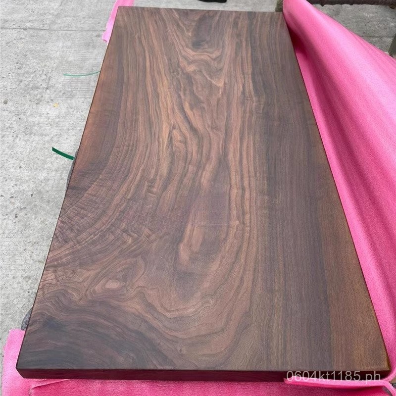 Home Double Bed Table Board Dining Table Walnut Wood Bar Counter Board ...