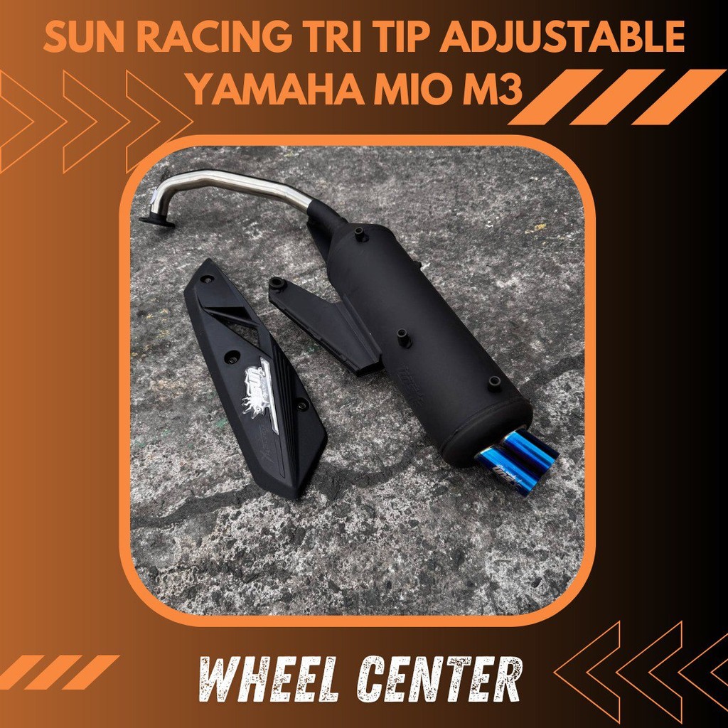 SUN PIPE MIO I 125 TRI TIP PRO W/ SENSOR MAX adjustable | Shopee ...