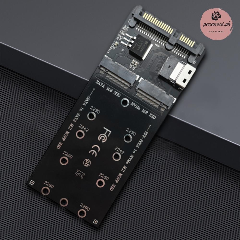 M.2 To SATA Adapter SFF-8654 To M2 NVME SSD Converter 22Pin SATA To M2 ...